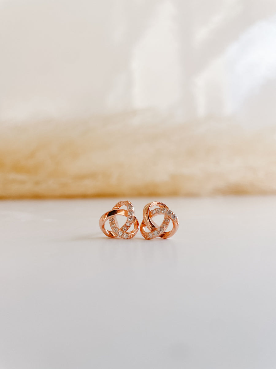 Infinity Knot Studs – Sweet Three Designs